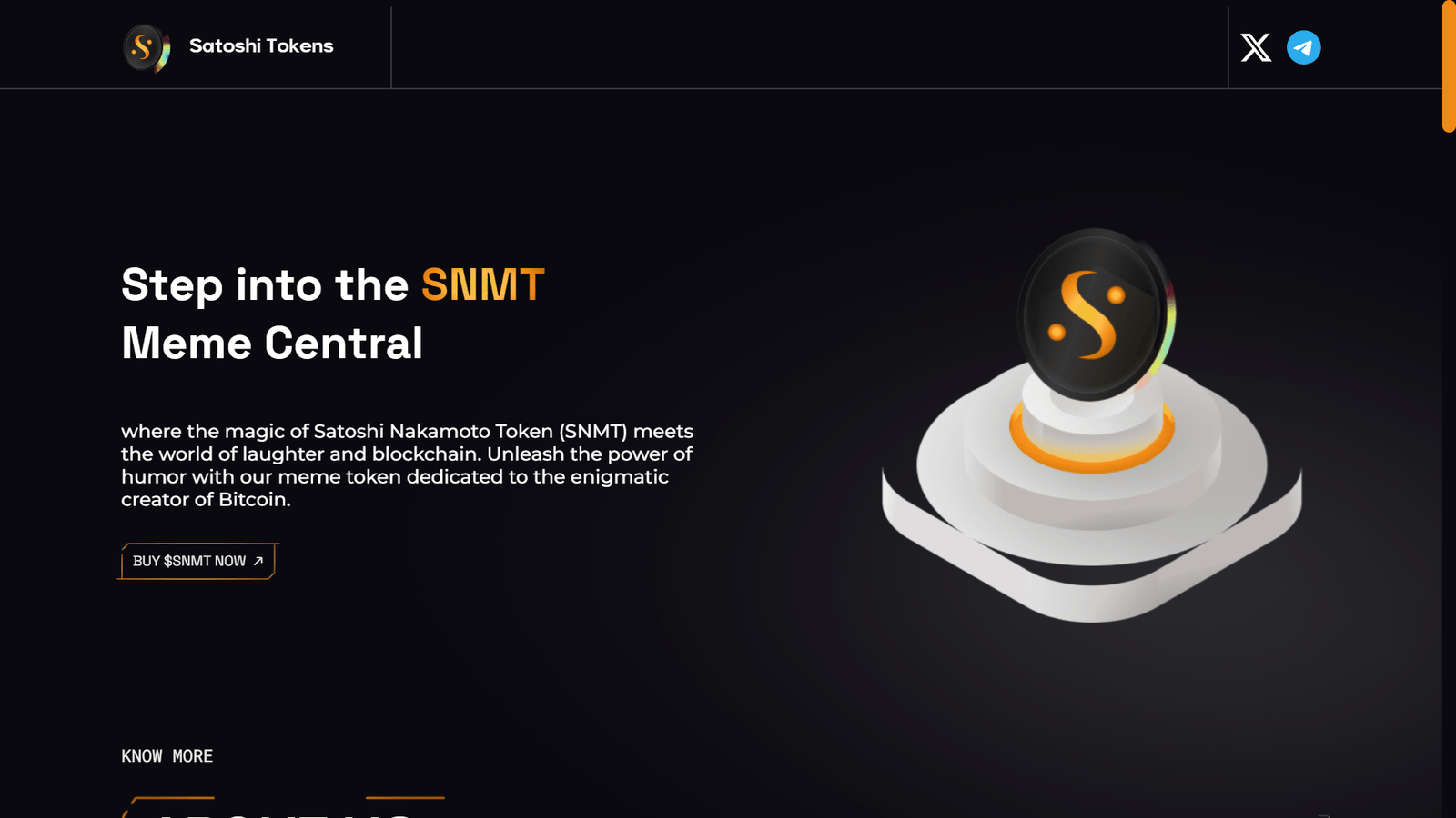 Satoshi Nakamoto Token - ReactiveMedia